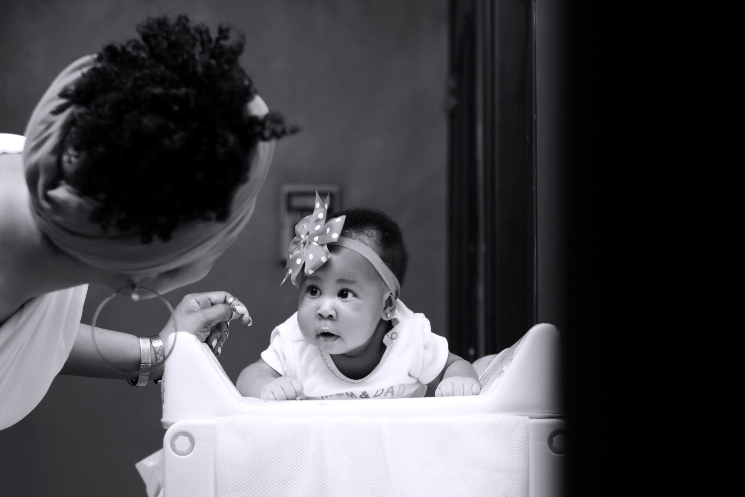 grey-scale-photo-of-baby-1588081 - PDX Diaper Bank